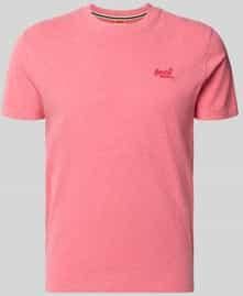Superdry Regular Fit T-Shirt mit Logo-Stitching