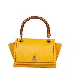 PLINIO VISONA Femme, Sacs, Jaune, Taille: ONE Size Posillipo Cielo