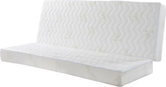 Vente-Unique Vente-unique - Matelas 130 x 190 cm clic-clac aloe vera ép.16cm - aloha de naturea