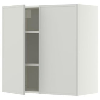 IKEA METOD Wandschrank mit B&ouml;den und 2 T&uuml;ren