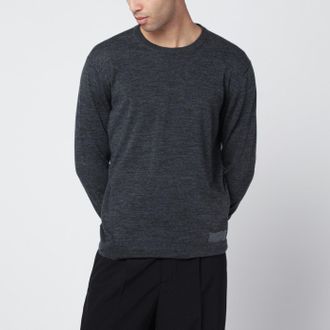 Maison Margiela Grauer Wollmix-Pullover