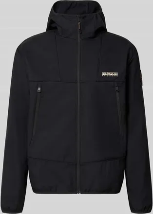 Napapijri Regular Fit Jacke mit Logo-Print