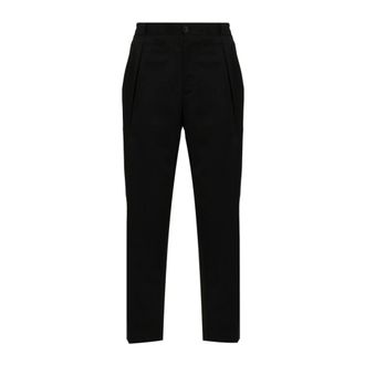BRIGLIA 1949 Schwarze Chinos Portobellos Stil 010 - - Trousers - Herren - Schwarzk - XL