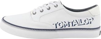 Tom Tailor Homme 5380520004 Chaussure Bateau, Blanc, 40 EU