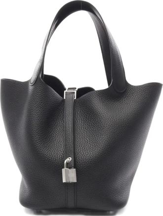 Hermès sac à main Picotin MM pre-owned (2024) - Noir