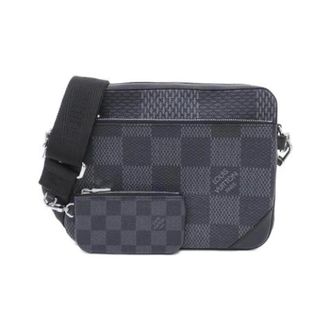 Louis Vuitton Pre-owned Damier Graphite 3D Umh&auml;ngetasche - - Pre-owned - Damen - Grau - ONE SIZE