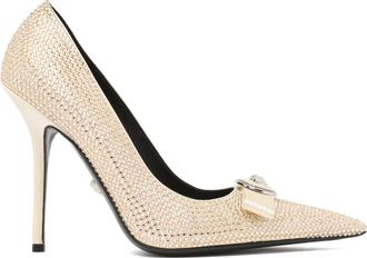 Versace Femme, Chaussures, Beige, Taille: 36 EU Escarpins &agrave; talons