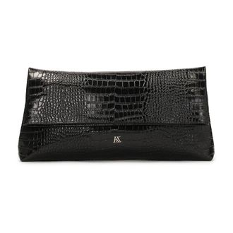 Kazar Gro&szlig;e gepr&auml;gte Lederabendtasche - - Bags - Damen - Schwarzk - ONE SIZE