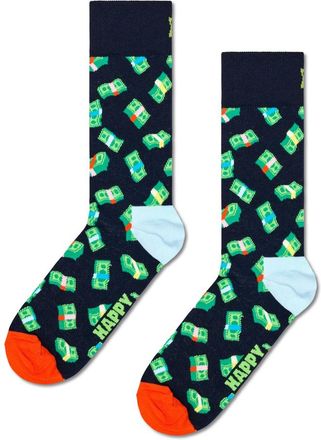 Happy Socks Socken mit Geldschein-Motiven in