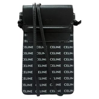 Celine Pre-owned Leder Schultertasche 10G332 - - Pre-owned - Damen - Schwarzk - ONE SIZE