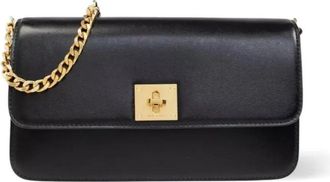 Golden Goose Hobo Bags - Rectangular Cow Leather Shoulder Bag - Gr. unisize - in Schwarz - f&uuml;r Damen