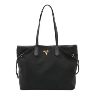 Prada Sac Cabas Vintage Pre-owned - Femme - Pre-owned - Noir - Taille: ONE Size