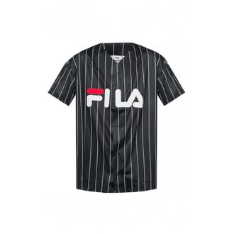 Fila Dawn Baseball Tee Logo Brod&eacute; - Homme - Sport - Noir - Taille: S