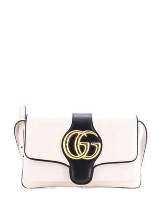 Gucci Arli Shoulder Bag Leather Small crossbody bag - Tons neutres