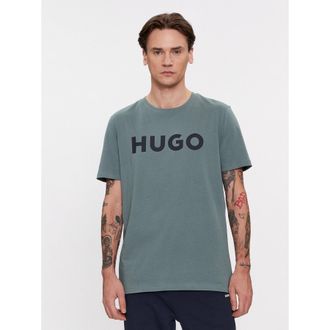 HUGO BOSS Hugo T-Shirt Dulivio 50467556 Gr&uuml;n Regular Fit