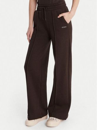 Guess Jogginghose V6RB17 K9V31 Braun Regular Fit