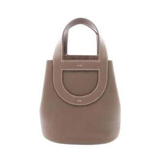 Herm&egrave;s Pre-owned Cuir sacs-main - Femme - Pre-owned - Gris - Taille: ONE Size