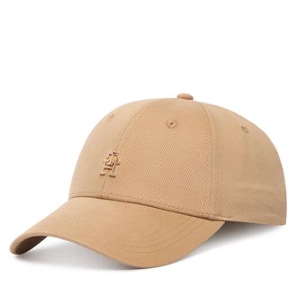Tommy Hilfiger Cap Tommy Hilfiger Elevated Chic AW0AW17631 Beige