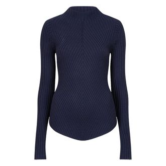 Ibana Kinzy Turtleneck - Femme - Pulls - Bleu - Taille: 44 FR