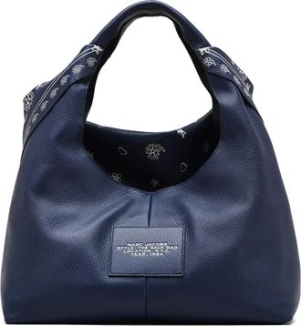 Marc Jacobs sac en cuir bandana Sack - Bleu