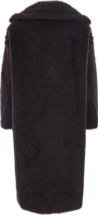 Max Mara Womens Coat Ted Girl Brown Alpaca And Wool