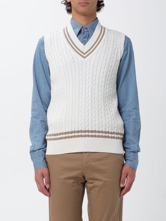 Drumohr Gilet Homme couleur Blanc