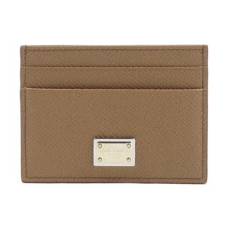 Dolce & Gabbana Femme, Accessoires, Brun, Taille: ONE Size Porte-cartes Dauphine