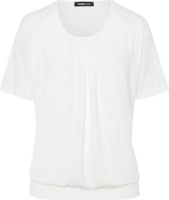 Frank Walder T-Shirt im Materialmix