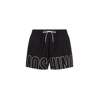 Moschino Maxi Logo Badeshorts - - Swimwear - Herren - Schwarzk - M