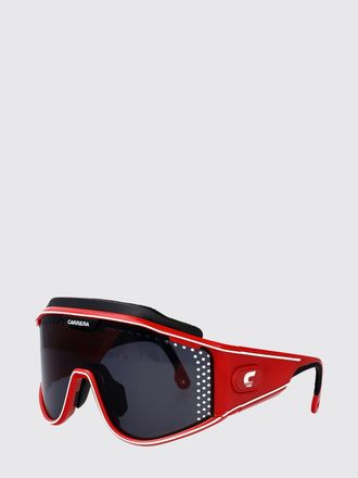 Carrera Lunettes de soleil masque en polyamide avec logo contrastant