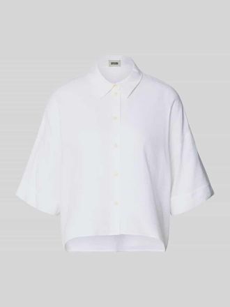Drykorn Relaxed Fit Bluse aus Leinen-Viskose-Mix
