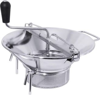 Contacto Edelstahl Passierger&auml;t 36 cm, Edelstahl