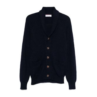 Brunello Cucinelli Herren, Strickwaren, Schwarzk, MGröße