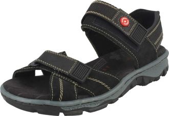 Rieker Damen 68851 Sandalen, Schwarz, 37 EU