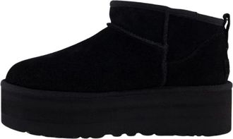 UGG Ugg, Femme, Chaussures, Noir, Taille: 40 EU Classic Ultra Mini Platform
