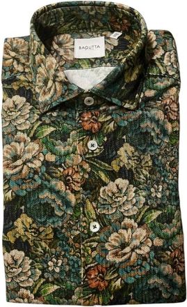 Bagutta Homme, Chemises, Multicolore, Taille: M Chemise Slim Fit