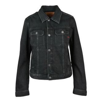 Diesel Damen, Jacken, Schwarzk, MGr&ouml;&szlig;e