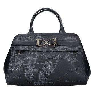 Alviero Martini 1A Classe Sac port&eacute; &eacute;paule Nightfall Geo - Femme - Sacs - Noir - Taille: ONE Size