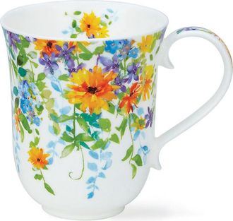 Dunoon Becher Braemar Trailing Flowers Yellow - 0,33l