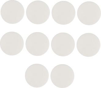 NUOBESTY Kisangel 10 St&uuml;ck Teiliges Selbstklebendes Silikon T&uuml;rstopper rutschfeste Schutzmatten gegen T&uuml;rschl&auml;ge Elastische Schallabsorbierende T&uuml;rpuffer f&uuml;r W