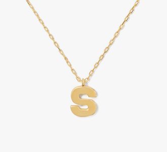 Kate Spade New York Kate Spade Fine Love Letter Anh&auml;nger Mit Initiale S