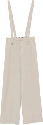 Dondup Femme, Combinaisons et Ensembles, Beige, Taille: 38 FR Tecla Pantalons