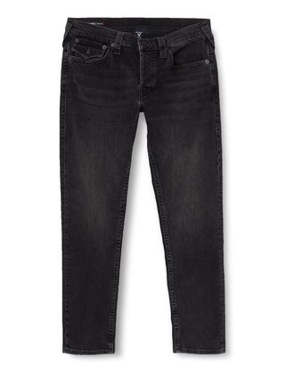 True Religion Herren Marco Jeans, Black Denim, 29W EU