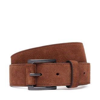 Tommy Hilfiger G&uuml;rtel Tommy Hilfiger Th Soho Roller Suede 3.5 AM0AM14554 Braun