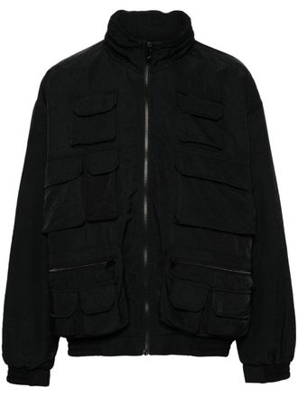 Golden Goose coupe-vent à capuche - Noir