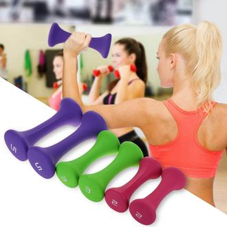 Dioche 20 Kg Dumbb6-teiliges Hand-Fitness-Gewichtsset mit St&auml;nder - Langlebige und Ergonomische Handgewichte f&uuml;r Frauen - Inklusive 2 Pfund, 3 Pfund, 5 f&uuml;r V