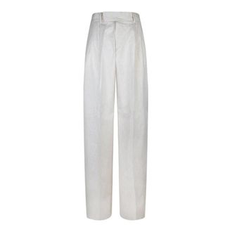 Amiri Paillettenbesetzte Sandfarbene Hose - - Trousers - Herren - Beige - M