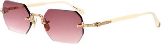 Matsuda M5010 Sonnenbrille - - Accessories - unisex - Gelb - 51 MM