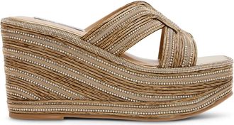 Steve Madden Femme, Chaussures, Rose, Taille: 37 1/2 EU Justice Wedge