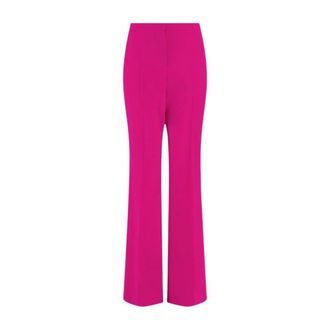 Givenchy Ausgestellte- taillierte Hose aus Wolle - - Trousers - Damen - Rosa - XS